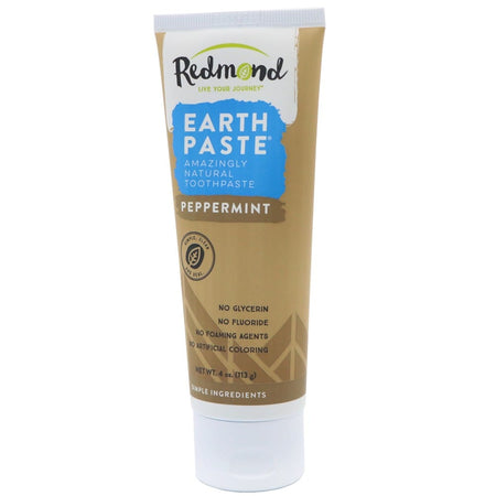 Buy Redmond Earthpaste Natural Toothpaste - Peppermint – Biome New ...