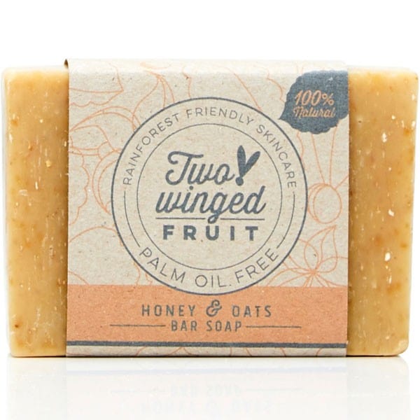 Buy Two-Winged Fruit Bar Soap - Honey & Oat – Biome New Zealand Online